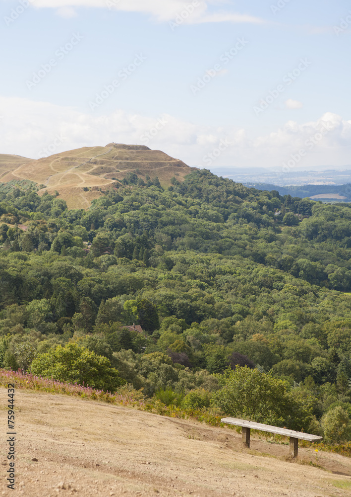 British Camp, an Iron Age hill fort. Stock Photo | Adobe Stock