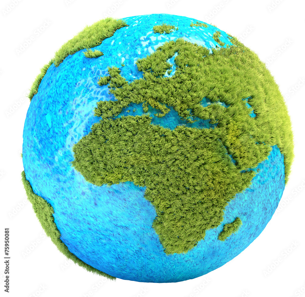 grass planet Stock Illustration | Adobe Stock