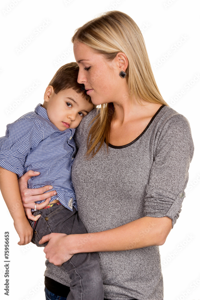 Mutter und Sohn Stock Photo | Adobe Stock
