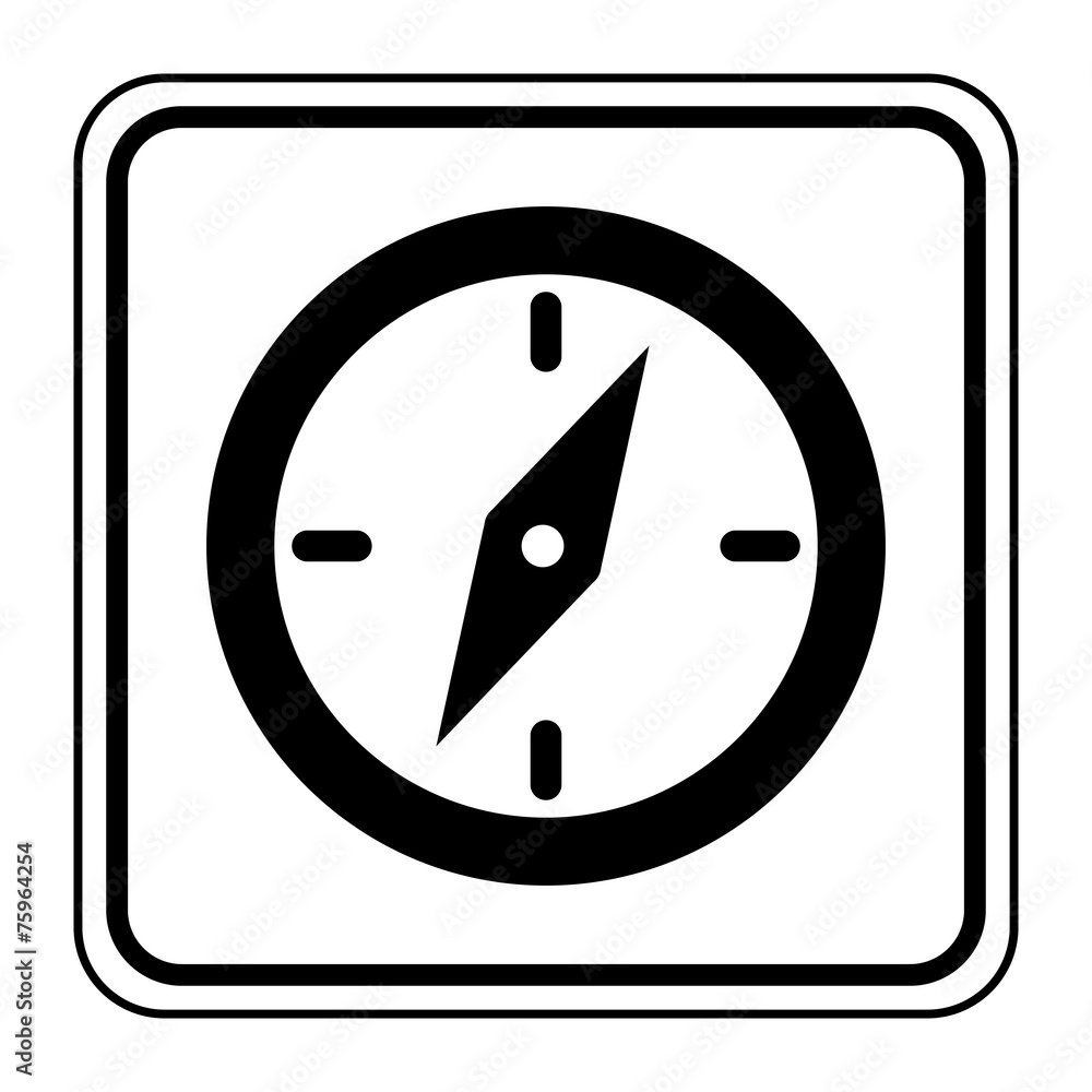 Vecteur Stock Logo boussole. | Adobe Stock