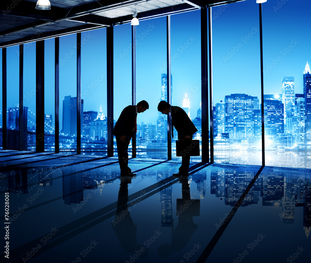 Corporate Business People Respect Occupation Concept Stock Photo ...