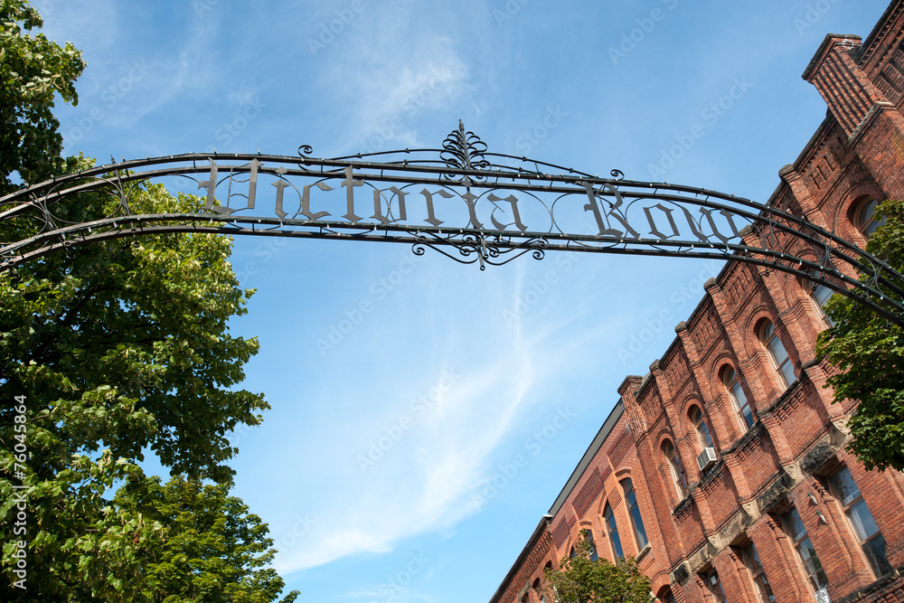 Historic Victoria Row in downtown Charlottetown, capital of PEI Stock ...