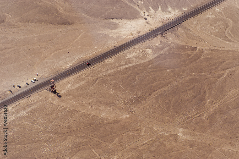 Nazca Lines and geoglyphs Stock Photo | Adobe Stock