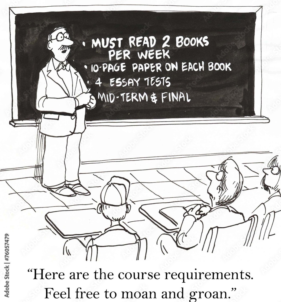 College Course Requirements Stock Illustration | Adobe Stock