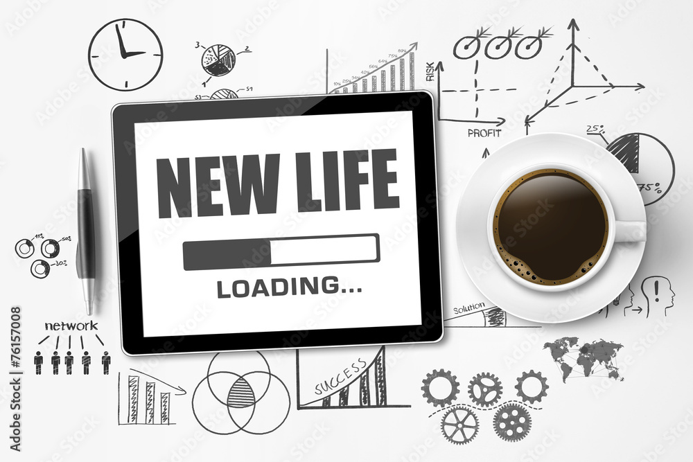 New Life Loading Stock Photo | Adobe Stock
