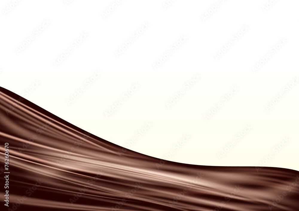 Chocolate wave background Stock Vector | Adobe Stock