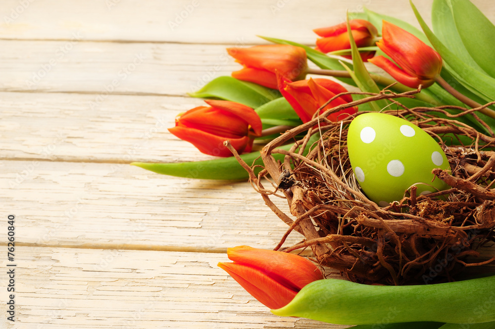 Osternest Stock Photo | Adobe Stock