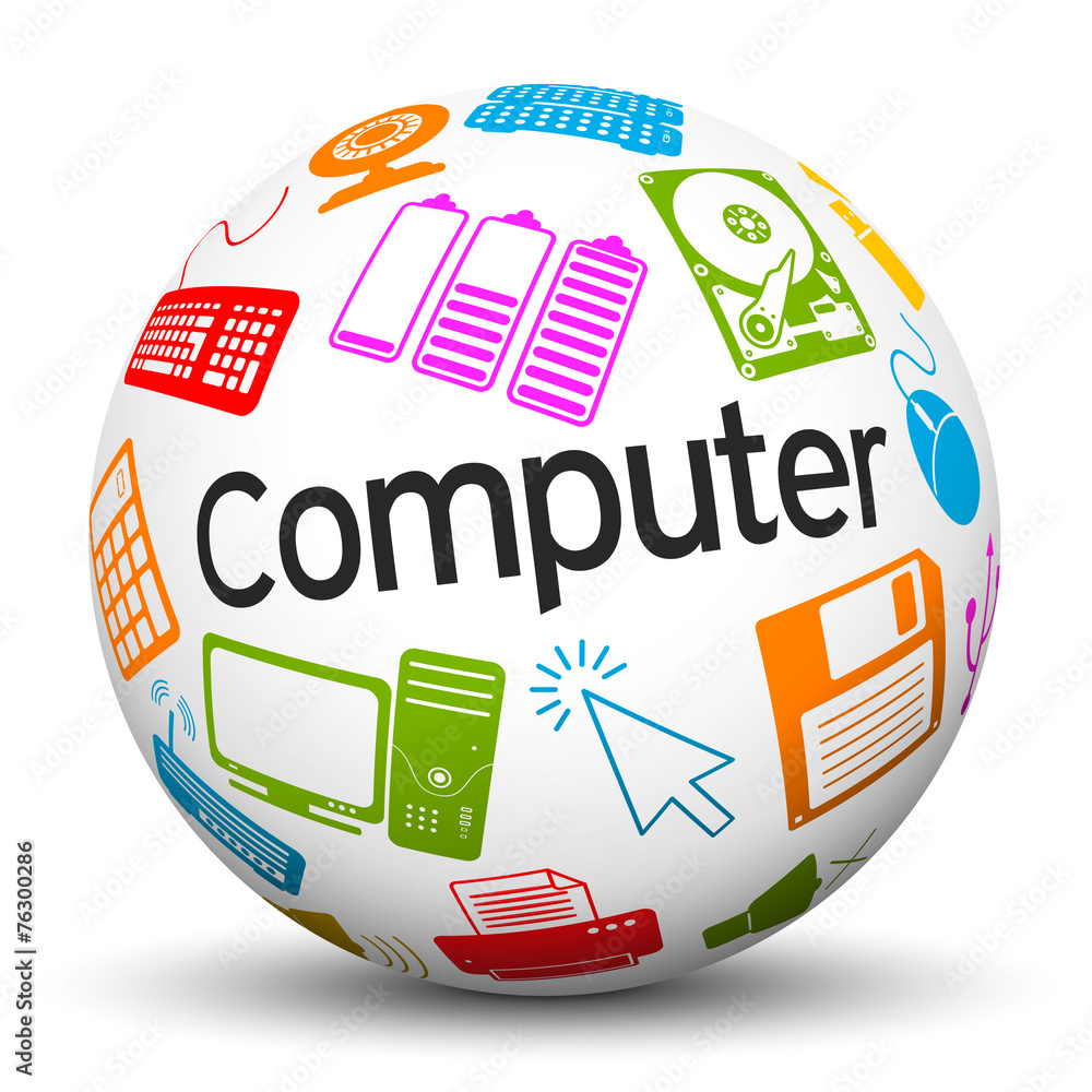 Kugel, Computer, Icon, Symbol, Zeichen, Internet, Sphere, 3D Stock ...