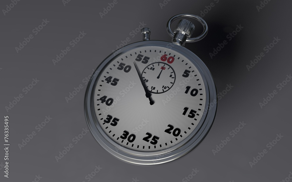 Stopwatch - a device for time seconds Stock Illustration | Adobe Stock