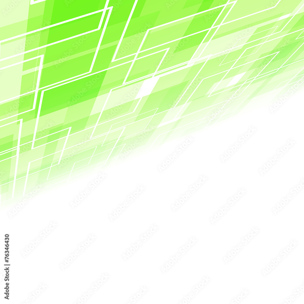 Abstract green tile perspective backdrop Stock Vector | Adobe Stock