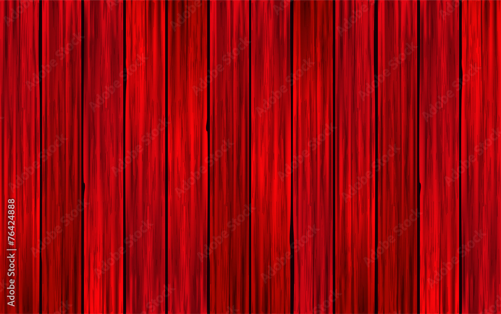 Fondo de madera realista roja. Textura de madera Stock Vector | Adobe Stock