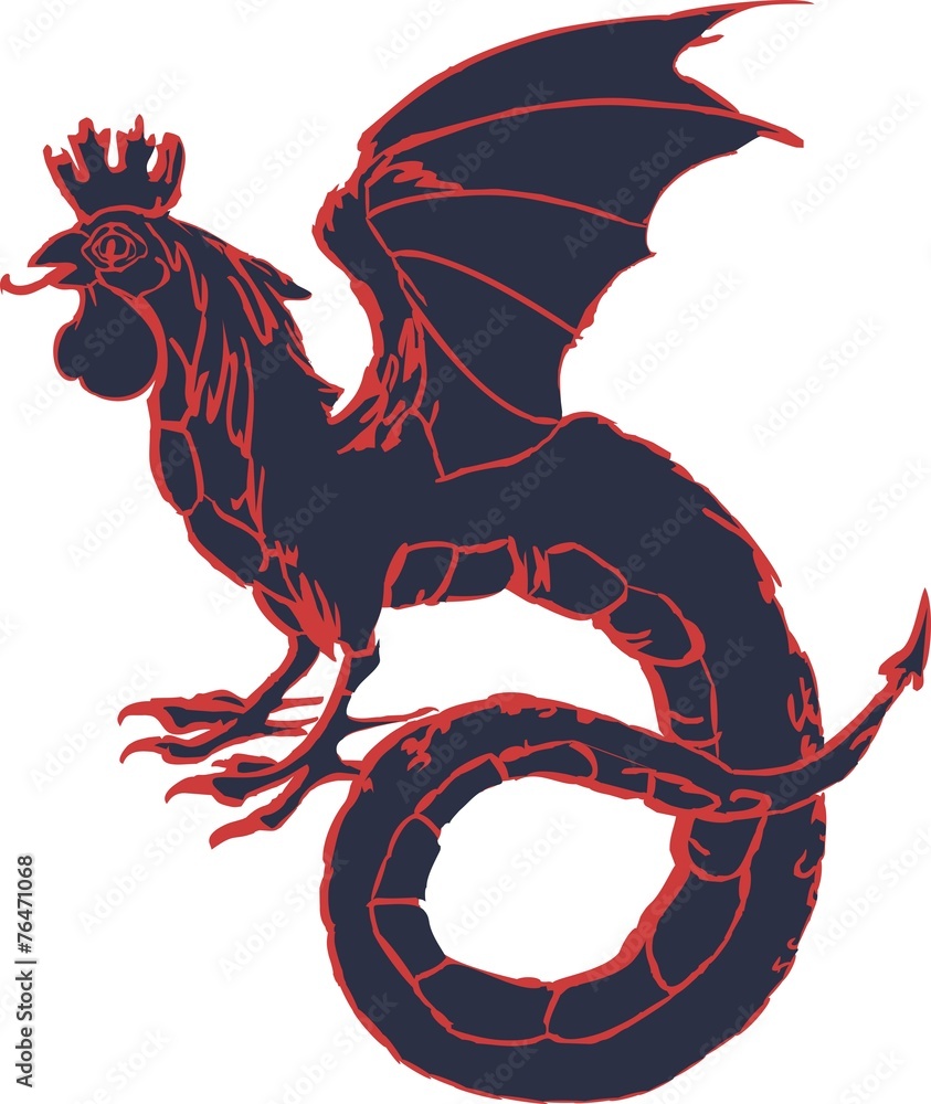 Basilisk Stock Vector | Adobe Stock