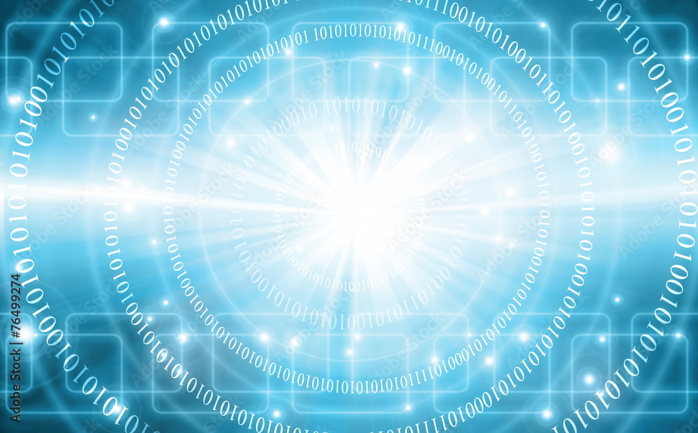 Abstract blue background. Technology background, from series bes Stock ...