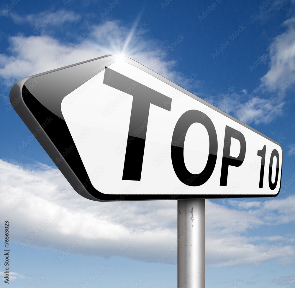 top 10 charts Stock Photo | Adobe Stock