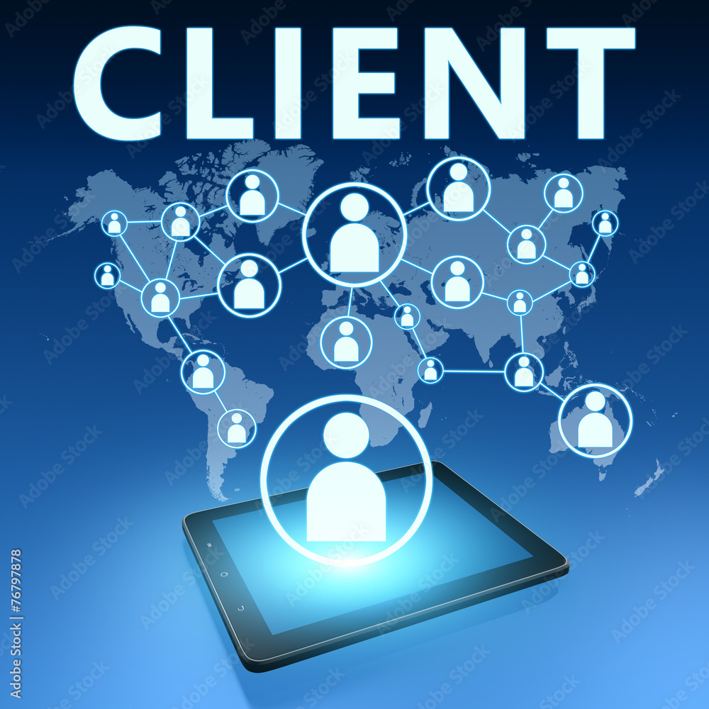 Client Stock Illustration | Adobe Stock