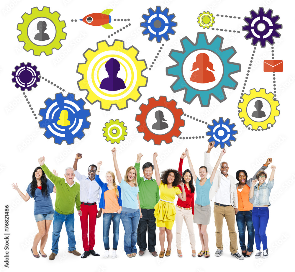 Community Business Team Partnership Collaboration Concept Stock-Foto ...