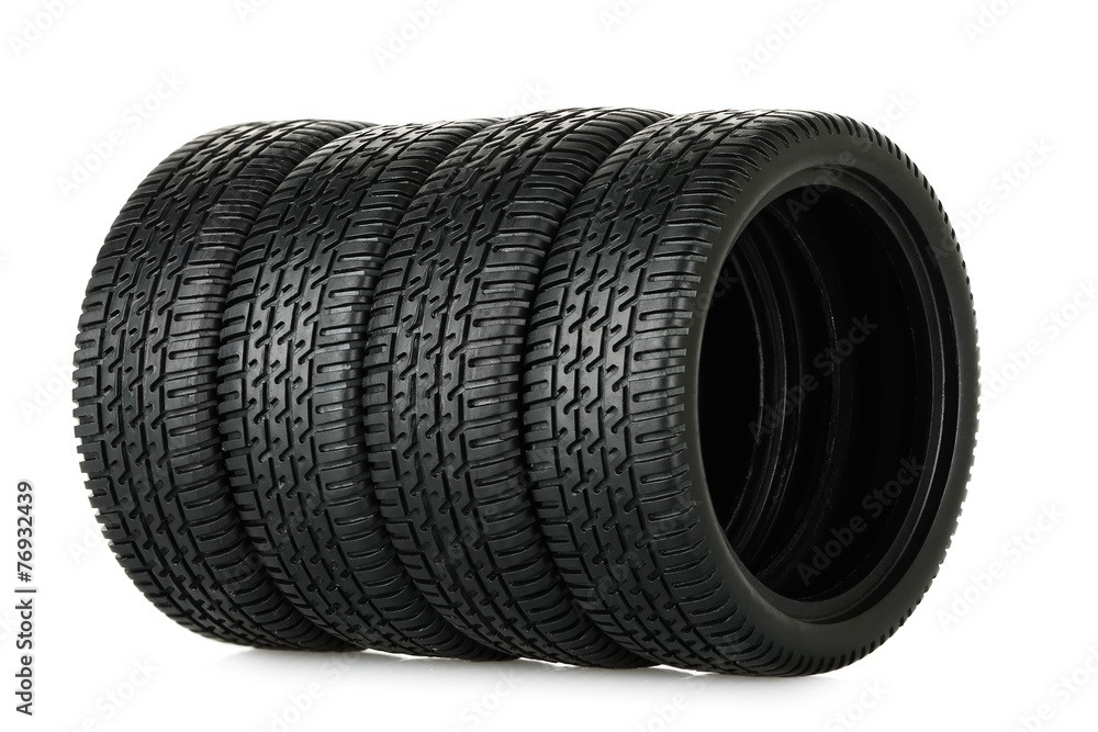 set of tires Stock Photo | Adobe Stock