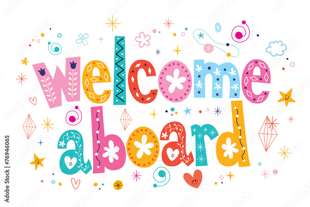 Welcome Aboard Clip Art
