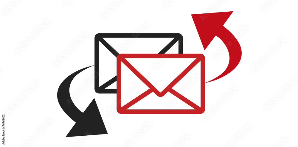 Enveloppes courrier picto vecteurs 4 Stock Vector | Adobe Stock