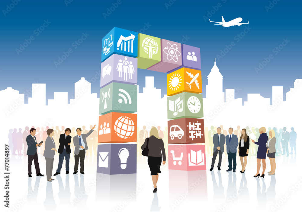 New web portal Stock Vector | Adobe Stock