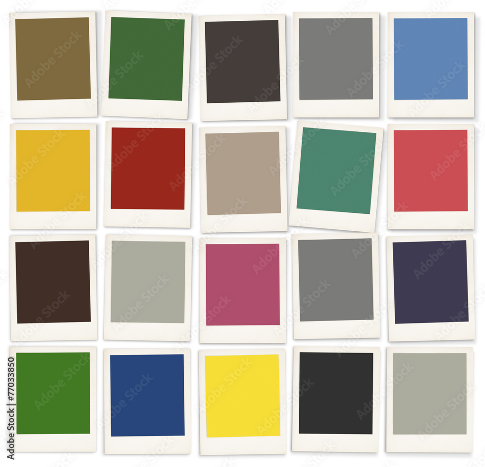 Color Swatches Colourful Palette Design Paint Concept Stock Photo ...