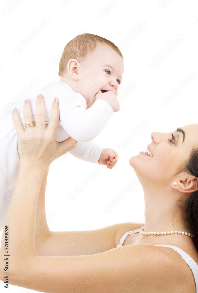 baby and mother Stock Photo | Adobe Stock