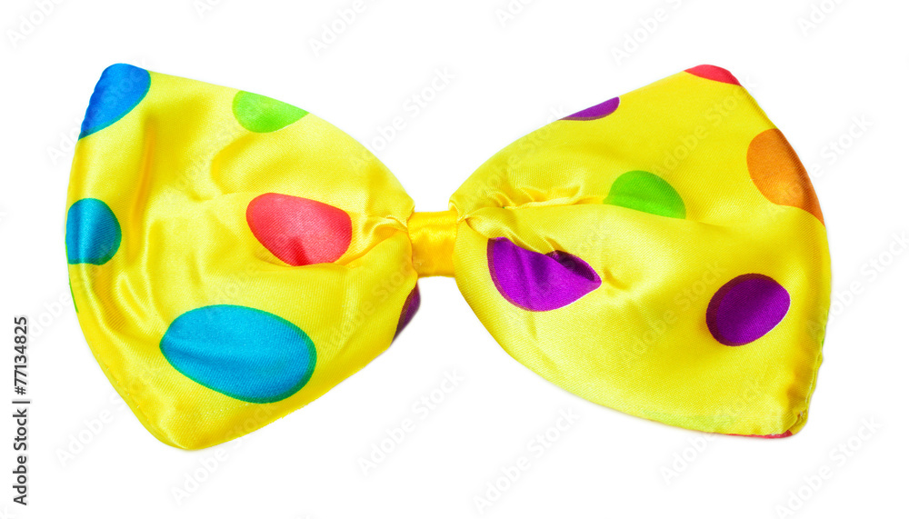 Fasching, bunte Fliege Stock-Foto | Adobe Stock