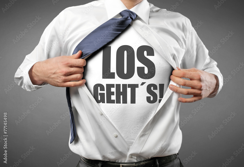 Los geht´s Stock-Foto | Adobe Stock