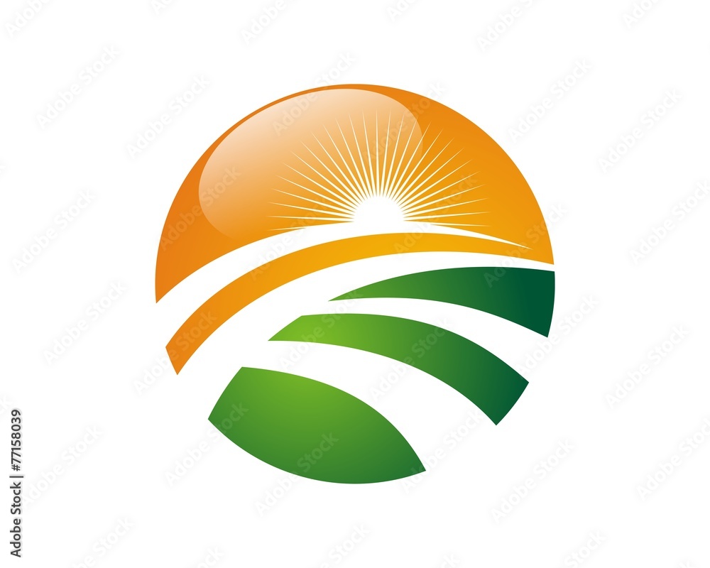 farmland logo v.2 Stock Vector | Adobe Stock