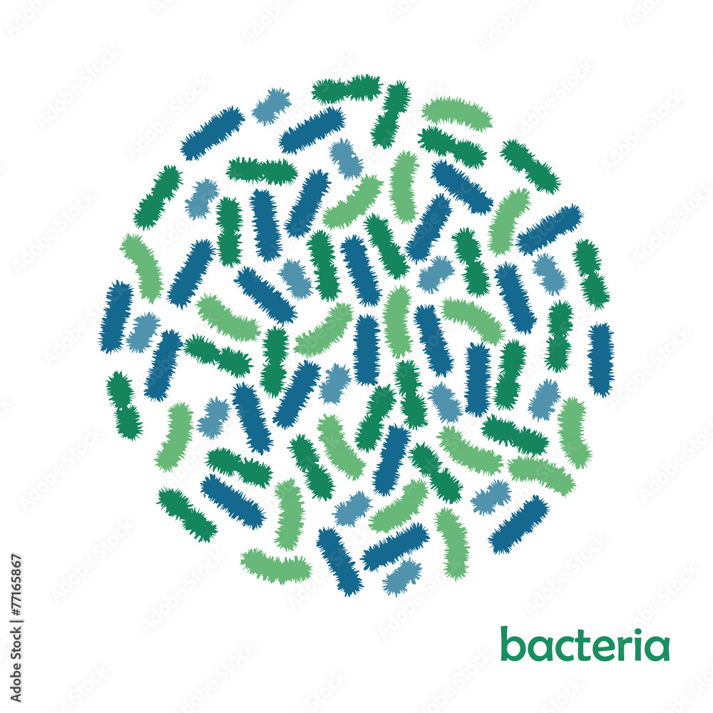 Bacteria. Vector. Stock Vector | Adobe Stock
