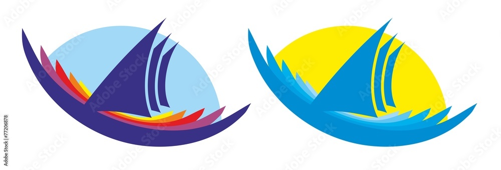 Sea logo Stock Vector | Adobe Stock