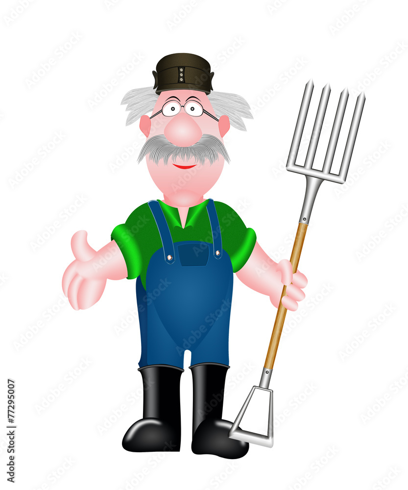 Bauer Stock-Illustration | Adobe Stock