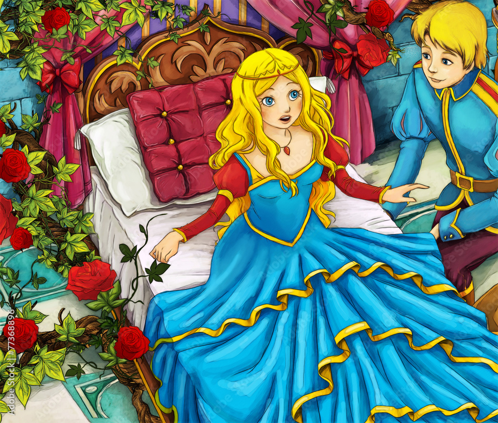 Fairy Tale Princess And Prince