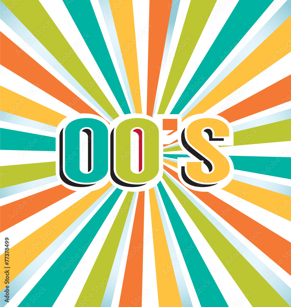 Vector 2000s Vintage Color Background Stock Vector | Adobe Stock