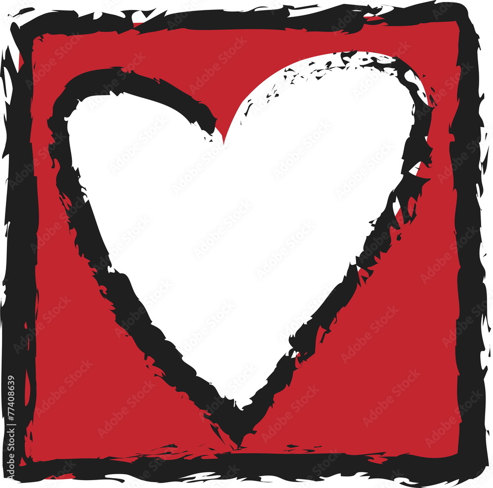 cartoon heart love symbols Stock Illustration | Adobe Stock