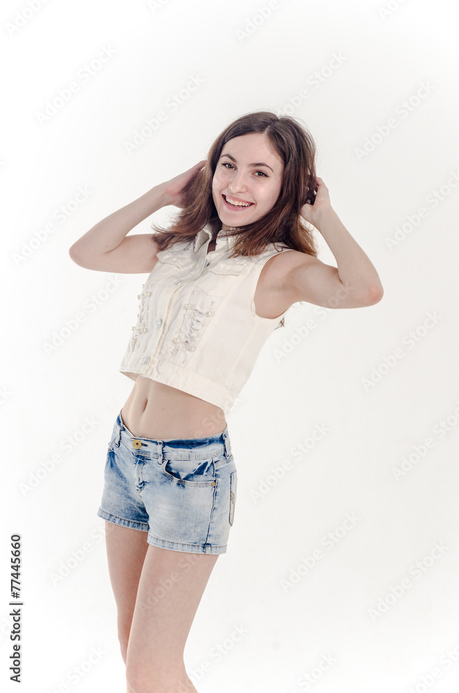 Girls In Their Jean Shorts