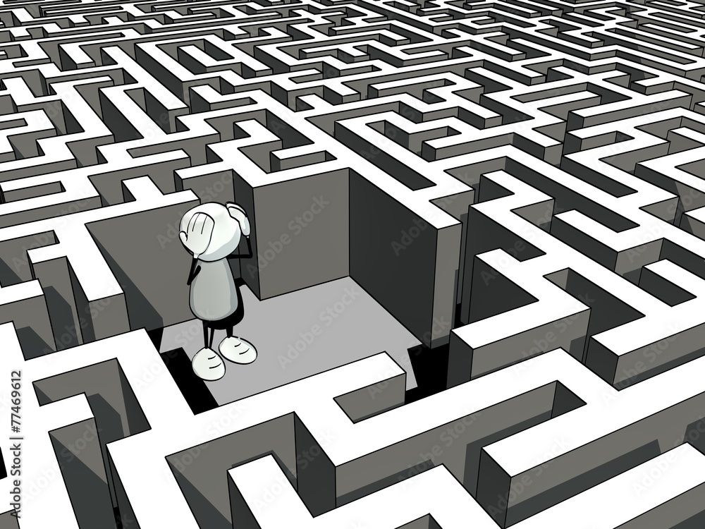 Being Lost In A Maze