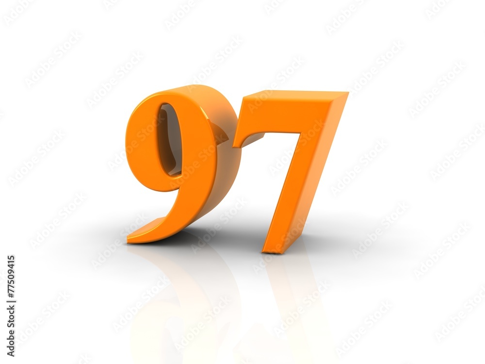 number 97 Stock Illustration | Adobe Stock