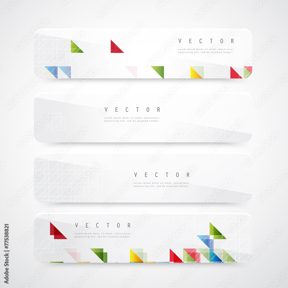 Flyer template header design. Stock Vector | Adobe Stock