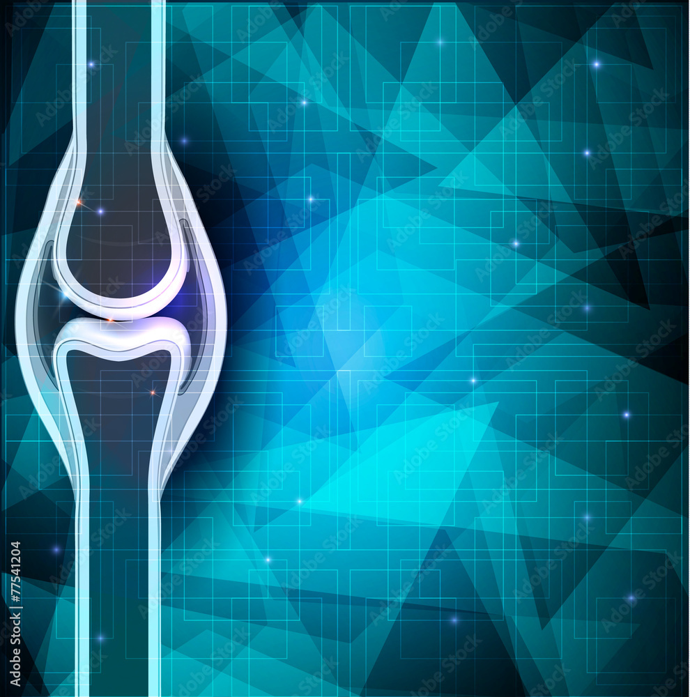 Human joint anatomy abstract background. Stock Vector | Adobe Stock