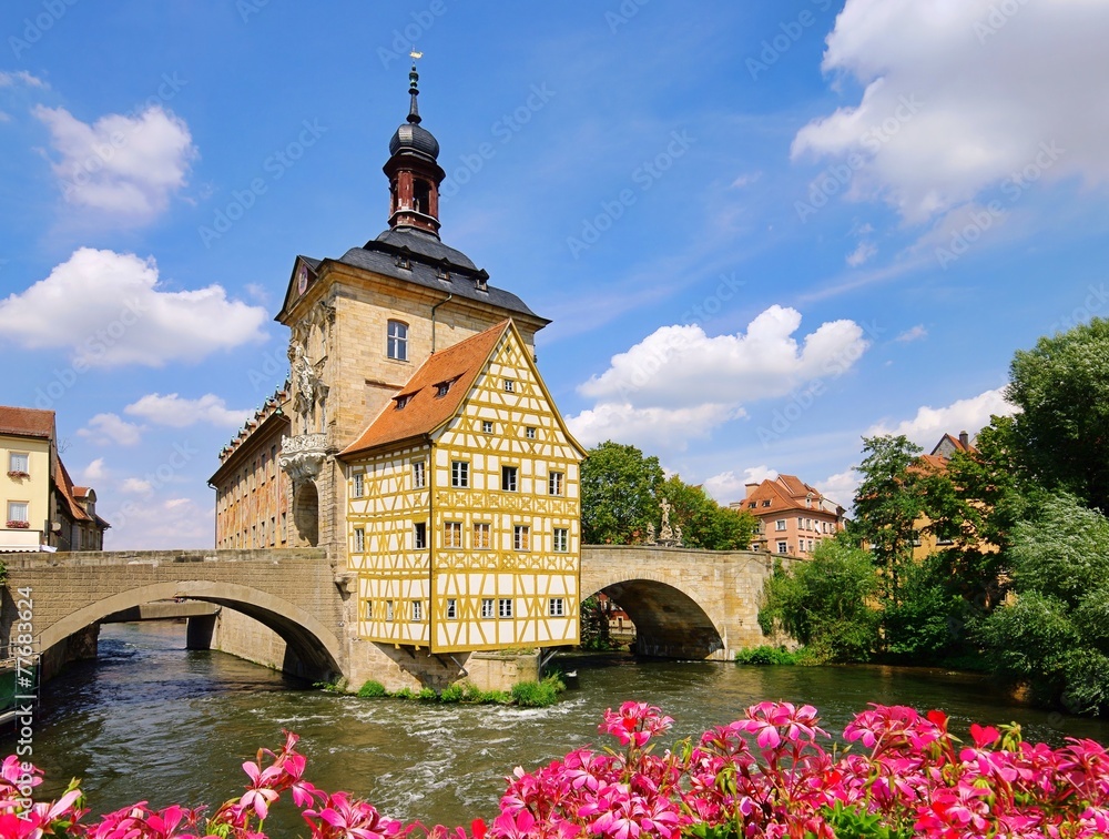 Bamberg Rathaus - Bamberg townhall 03 Stock-Foto | Adobe Stock