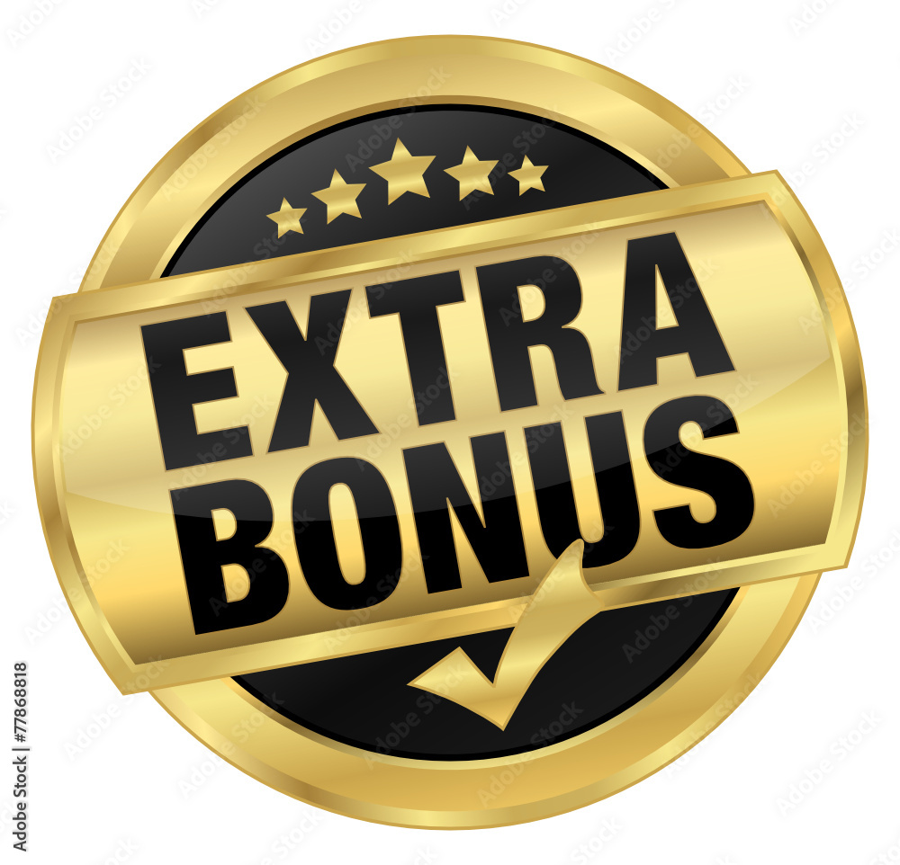 Extra Bonus vector de Stock | Adobe Stock