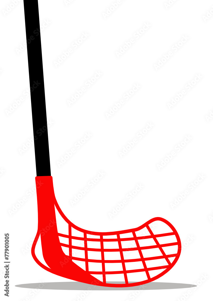 floorball stick Stock Vector | Adobe Stock