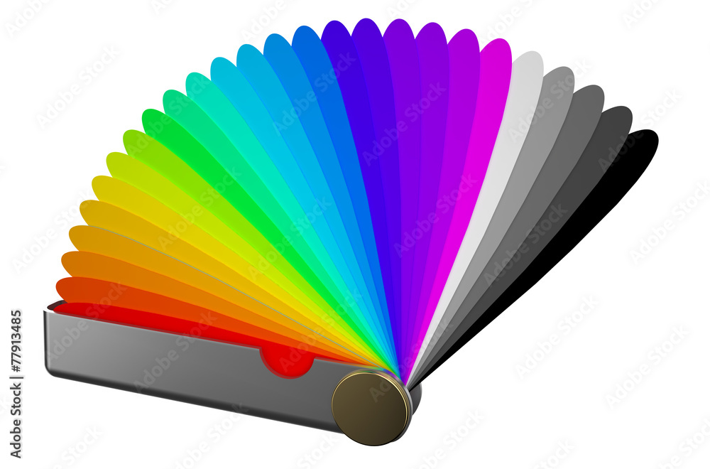 Pantone color palette guide Stock Illustration | Adobe Stock