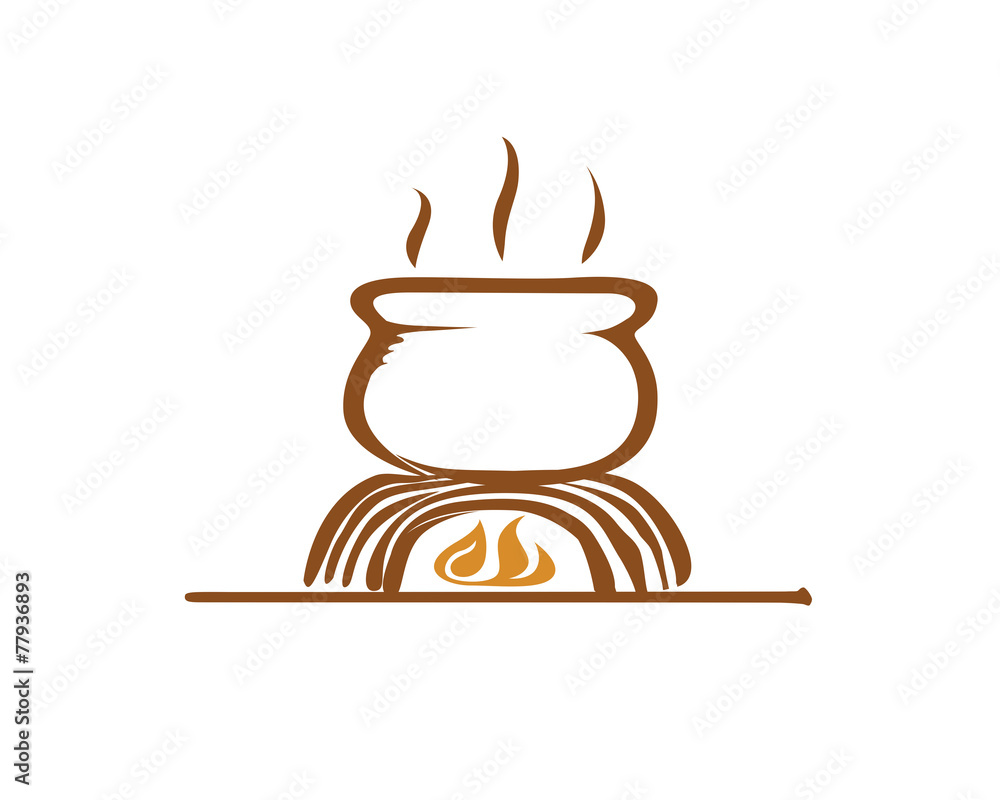 Primal Kitchen Logo Stock-Vektorgrafik | Adobe Stock