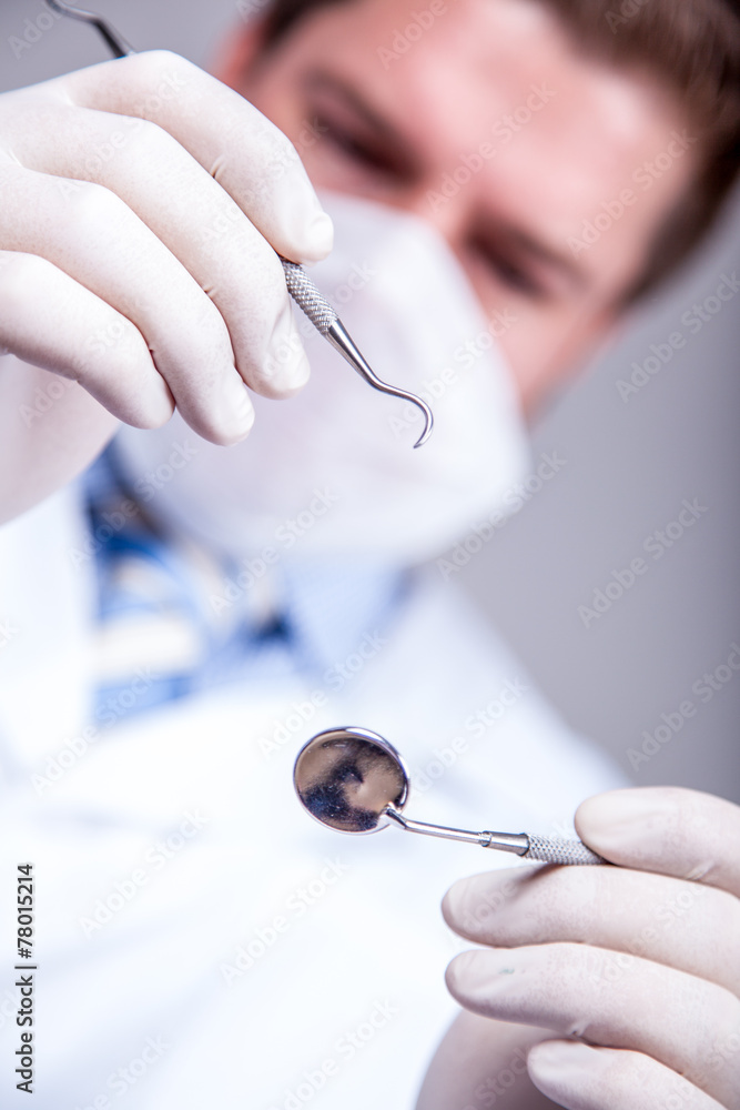 zahnarzt, Untersuchung Stock-Foto | Adobe Stock