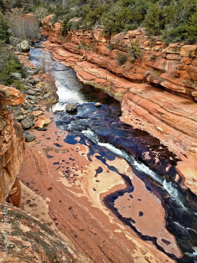 Slide Rock State Park Water Slide