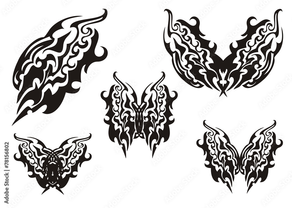 Tribal Dragon Wings