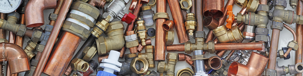 plumbing banner Stock Photo | Adobe Stock