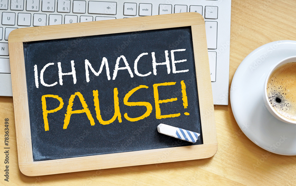 Pause Stock-Foto | Adobe Stock